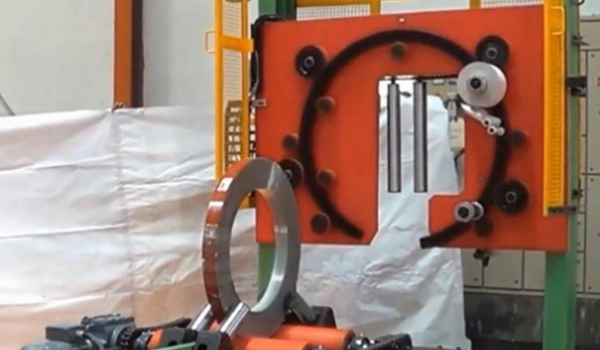 Eye Wrapping Machine for (Slit Coils) | Signode